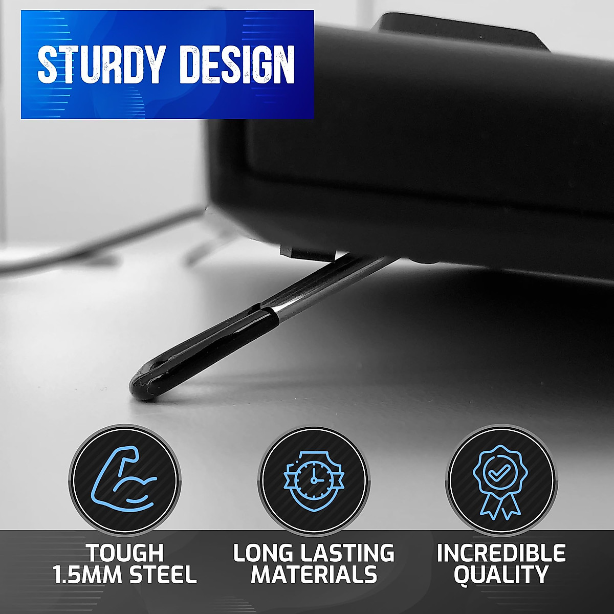 Computer Keyboard Feet Replacement 2 Pcs - Rubber Grip Small Ergonomic ...