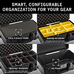 Pelican Air 1535 Case with Foam (Silver)