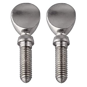 Jiayouy 2Pcs Silver Sax Neck Screw Tightening Screw for Saxophone Clarinet Fixing Parts