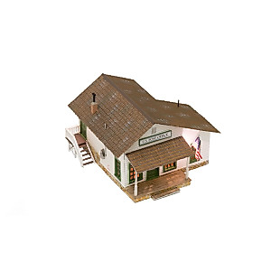 Woodland Scenics BR5063 Letters, Parcels & Post Built & Ready Kit, HO Scale