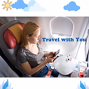 Goylmc Puffer Fish Plush Pillow - 15.7 inch Puffer Fish Stuffed Animal Plush - Birthday for Girls Boys Adults