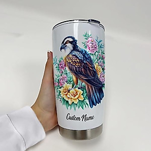 Ospreys Gifts, Personalized Tumbler with Ospreys Animal’s Name – Custom Cup for Animal Lovers, Gift for Women, Men, Boys, Girls, Gift for Birthdays & Christmas, 20oz Steel Coffee Cup iJ63aL