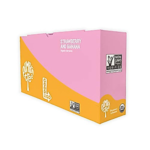 Peter Rabbit Organics Strawberry and Banana Pure Fruit Snack, 4 Ounce(Pack of 10)