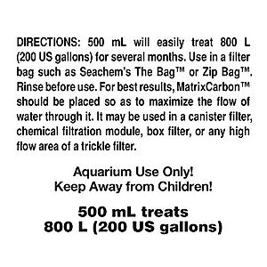 Seachem Matrix Carbon 500ml