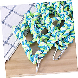 balacoo 2pcs Toys for Hamsters Hamster Toys Small Animal Activity Toy Rat Climbing Rope Net Rat Toys for Pet Rats Ferret Hammock Parrot Toys Parrot Climbing Net to Climb The Swing Ferrets