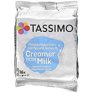 Tassimo Milk Creamer, Pack of 2, 2 x 16 T-Discs (32 T-disc)