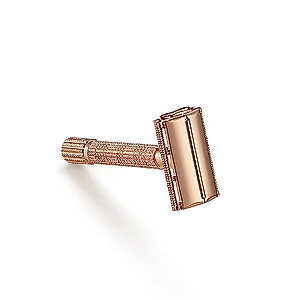 VIKINGS BLADE Safety Razor for Women + 5 Swedish Steel Blades. Quick Release Head, Double Edge. Smooth, Reusable, Eco-Friendly (Model: Eva)