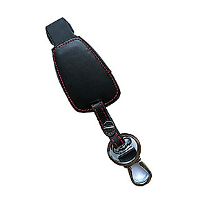 Rpkey Leather Keyless Entry Remote Control Key Fob Cover Case protector For Mercedes-Benz Class A C E S ML CLK SLK C200 E320 350 CLS IYZ3312