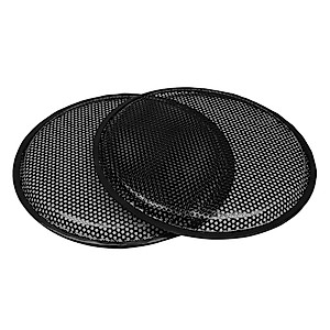 X AUTOHAUX 2pcs Grill Cover 12" Mesh Protector Car Speaker Cover Woofer Subwoofer Grill for Honda