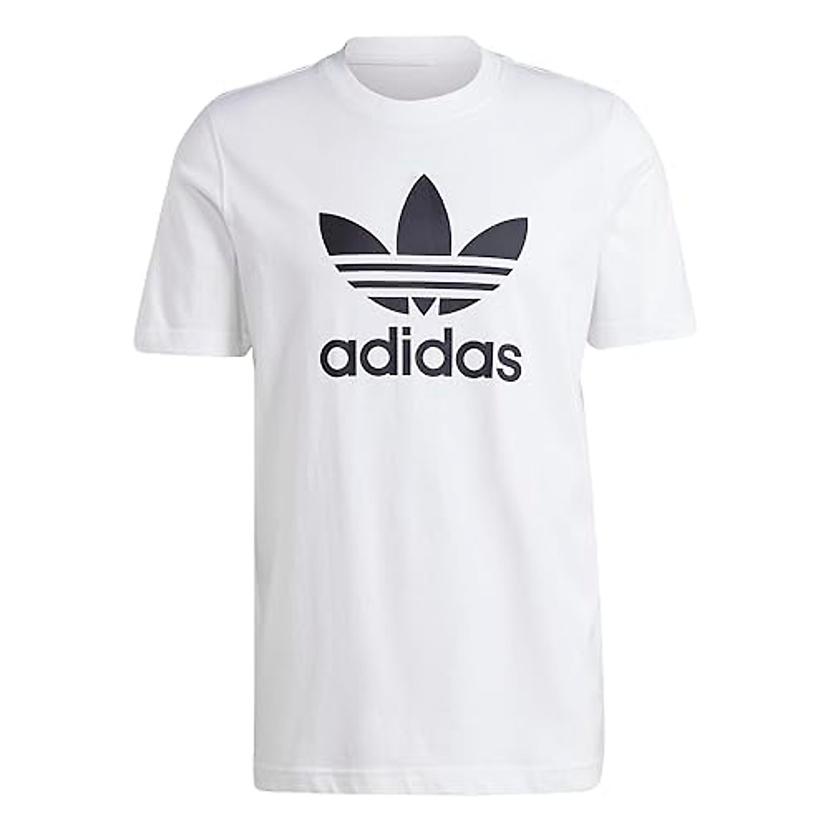adidas Originals baby boys Trefoil Tee Shirt, White/Black, 18 Months US