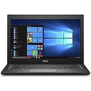 Dell Latitude 7280 FHD Touch Screen, Intel Core i5-6300U X2 2.4GHz 8GB 256GB SSD 12.5 inches, Black (Renewed)