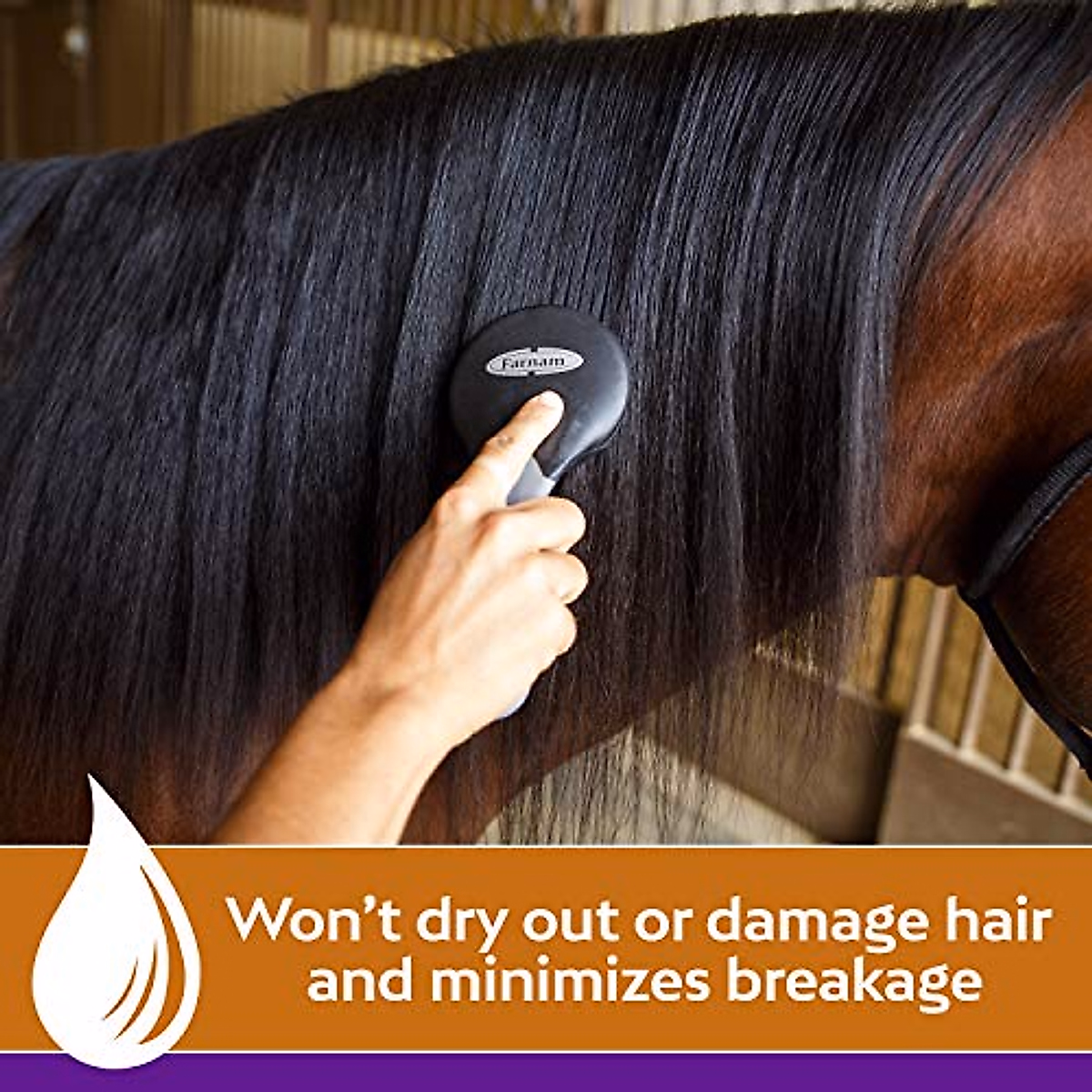 Farnam Vetrolin Shine Coat Conditioner and Shine, Non-aerosol Continuous Spray for Horses and Dogs, 20 Ounces