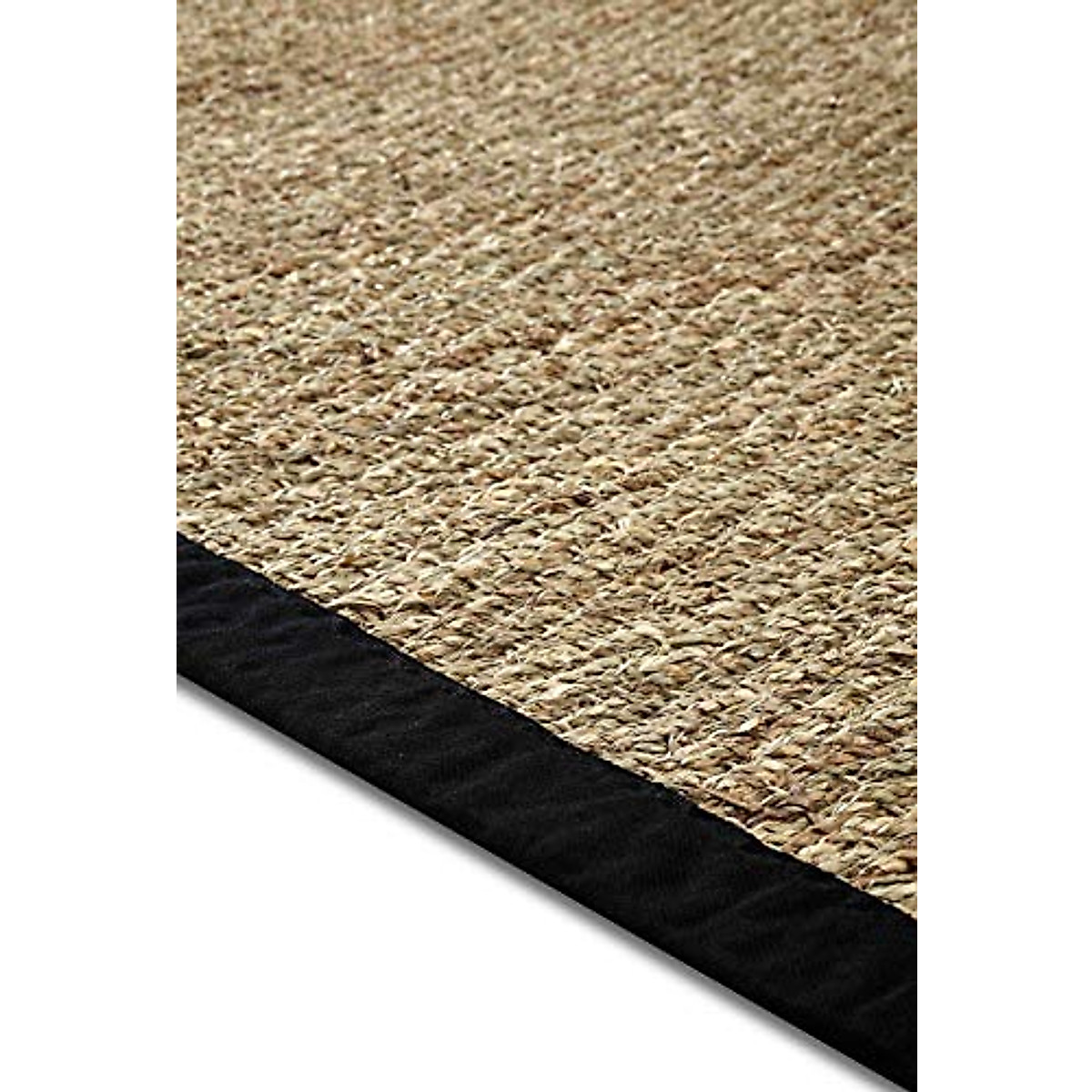 Chesapeake Seagrass Area Rug with Black border (40"x60")