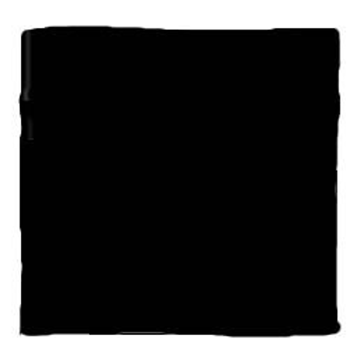 Black 100% Wool Felt - Thick, Hand Made Felt, 12" x12" Square