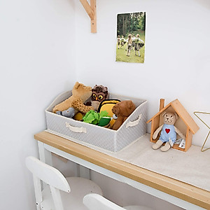 GRANNY SAYS Bundle of 3-Pack Trapezoid Closet Storage Bins & 2-Pack Socks Storage Organizers