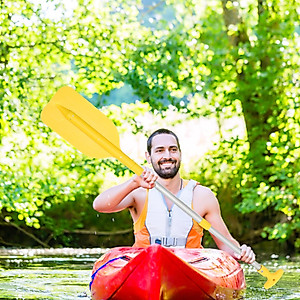 BESPORTBLE 2 Pack Telescopic Kayak Paddle 22-41 Aluminum Alloy Boat Oars Collapsible Paddle for Boat Kayaking Rafting Jet Ski Canoe Outdoor Kayak Water Sports