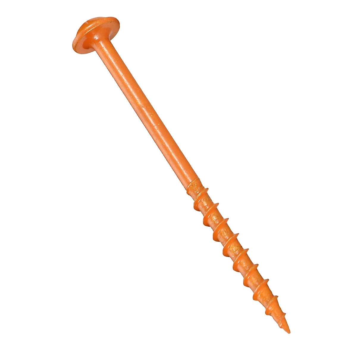 ARMOR TOOL Pocket Hole Screws - 2-1/2" Coarse Thread Joinery Screws 50 Pack with Orange Color Coat & Square Drive - AW-C-250-050