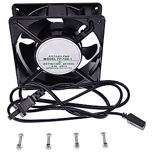 WQSING Blower Fan Motor & Cord 832-3190 Compatible with Quadra-Fire Wood Stove 2100i 3100i 5100i Burning Inserts