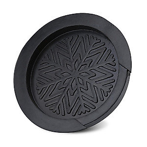 VBESTLIFE Guitar Sound Hole Cover, Acoustic Guitars Soundhole Cover Rubber Screeching Halt Feedback Buster Prevention 38/39 Inch