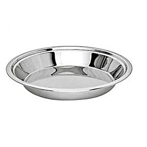 Vinod Stainless Steel Heavy Parat (Diameter - 31 cm, Height 4.7 cm)