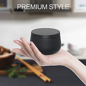 Black Candle Tins 24 Pieces,8oz Candle Jars Candle Containers with Lids, 8 oz, for Candles Making, Arts & Crafts, Storage, and Gifts