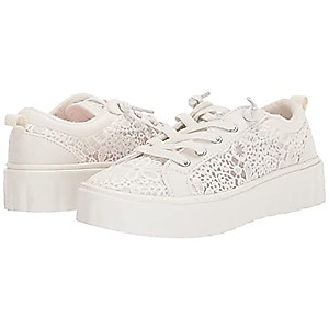 Roxy Women's Sheilahh Slip On Platform Sneaker Shoe, ASH/White, 9