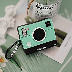 for AirPods 3rd Generation Case Cute 3D Funny Fun Character Camera Design Case for AirPods 3 Case Cover, Soft Silicone Cartoon Cute Fashion Anime Case for Airpods 3rd Case for Kids Boys Girls Teen Men