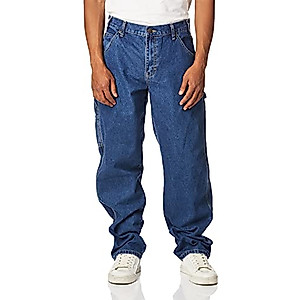 Dickies mens Relaxed Straight-fit Carpenter Jeans, Indigo Blue, 36W x 30L US