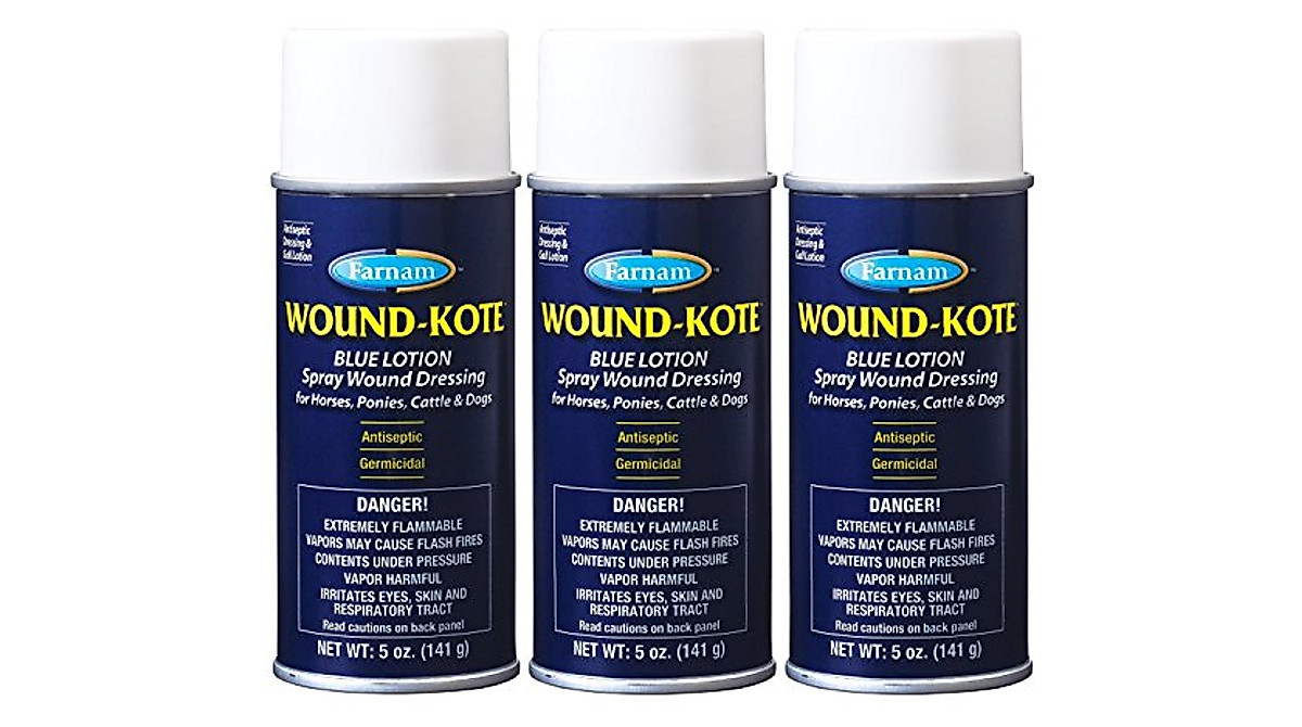 Farnam Wound-Kote Spray - Fast Relief for Pets & Horses