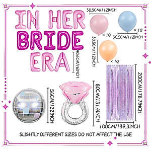 JeVenis In Her Bride Era Banner In My Bride Era Decoration Bachelorette Party Decorations Bridal Shower Decorations Bachelorette Party Favors