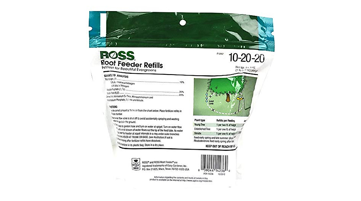 Ross Fertilizer Refills for Evergreens - 36 Units