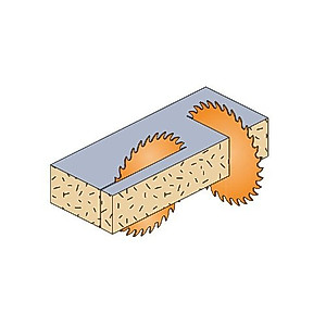 CMT 221.060.10 Industrial Cabinetshop Saw Blade, 10-Inch x 60 Teeth TCG Grind with 5/8-Inch Bore, PTFE Coating
