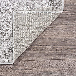Ellery Gray 8x10 Area Rug 8x10 - Area Rugs for Living Room - Dining Room Rug - Bedroom Rug - Kitchen Rug - Entryway Rug Carpet - Alfombras para Salas Modernas - Persian Style