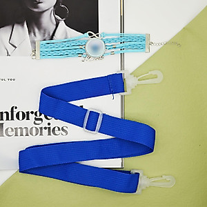 Cute Crossbody Bag with Adjustable Shoulder Strap and Bracelet Charm, Kawaii Handbag with Zipper, Lovely Wallet Purse Shoulder Bag Coin Pouch Accessories for Women Girls