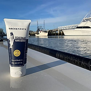 MacKenzie's Fisherman Hand Scrub - 6 Oz - Cleansing & Deodorizing Hand Cleaner - Gifts for Fisherman, Cooks & Gardeners
