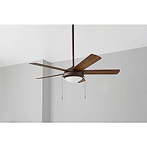 Hampton Bay Claret 52 in. Indoor Oil Rubbed Bronze Ceiling Fan with Light Kit, (SW20006 ORB)