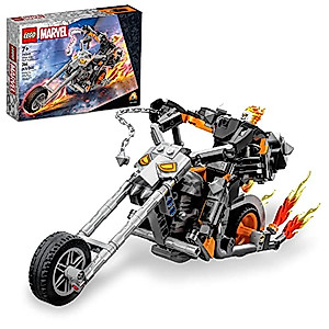 LEGO Marvel Ghost Rider Mech & Bike 76245, Buildable Motorbike Toy with Movable Action Figure, Super Hero Building Set, Gift for Kids, Boys and Girls 7 plus Years Old