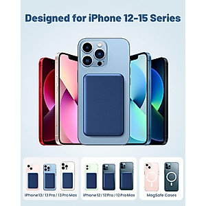 Yiisonger Portable Charger with Fast Wireless and Wired Charging, 10000mAh, 22.5W PD, LED Display, Fits iPhone 15/14/13/12 Pro Models