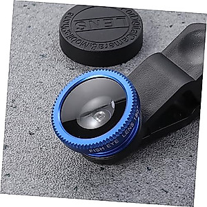 UKCOCO Phone Lens 3pcs Mobile Phone Lens Phone Camera Lens kit Mobile Phone Camera Lens iphonee x Smartphone Phones Smart Phone Camera Lens Suite Appendix self Timer Wide Angle