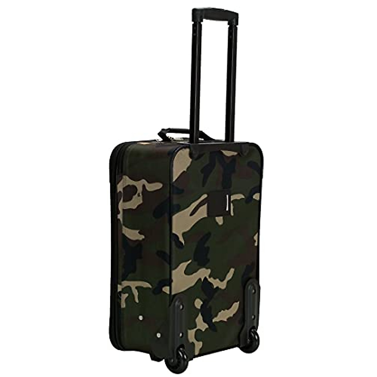 Rockland Journey Softside Upright Luggage Set, Expandable, Camouflage, 4-Piece (14/19/24/28)