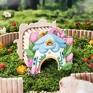 DR.DUDU 15L Forest Moss for Hamster Bedding Nesting, Syrian Gerbils Hamster Cages Accessories, Perfect for Small Animals Terrarium Moss