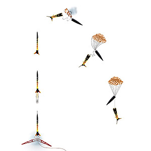 Estes 1491 Taser Rocket Launch Set,Brown/A