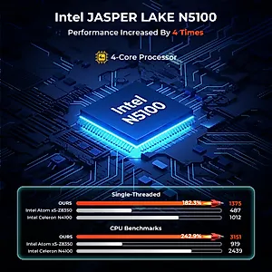 MUNBYN Rugged Tablet, 12.2" Windows 11 Pro Durable Tablet, Intel N5105, 16GB+128GB, and 10.1 inch Windows Tablet, Windows 11 Pro, 8GB+128GB, Intel N5100