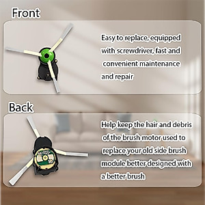 Ytaland Side Brush Motor Module for iRobot Roomba 500/600/700/800/900 i3 i7 e5 e6 e7 530 560 570 620 650 694 780 900 860 870 880 890 960 980 Series, Vacuum Cleaner Replacement Parts