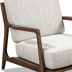 POLY & BARK Verity Lounge Chair, Bright Ash
