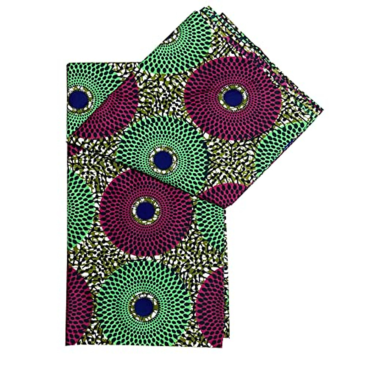 African Wax Prints Fabric New Ankara Bazin 6 Yards African Cloth for Party Dress (P067)