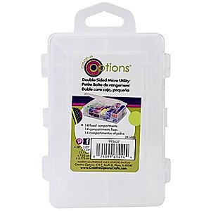 Creative Options 341486 Home Storage Organizer, One Size, Clear