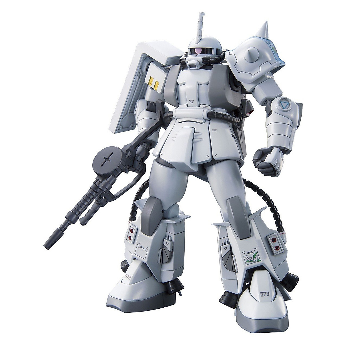 Bandai Hobby MS-06R-1A Zaku II Shin Matsunaga High Grade Universal Century Figure Model Kit (BAS5057749)