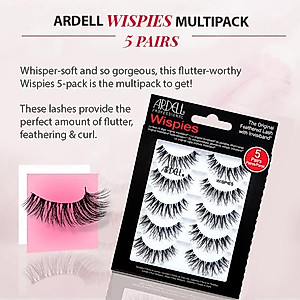 Ardell False Eyelashes Wispies Black, 2 pack