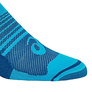 ASICS Men's QUICK LYTE PLUS 3PK Training Accessories, L, LAGOON/DEEP SEA TEAL